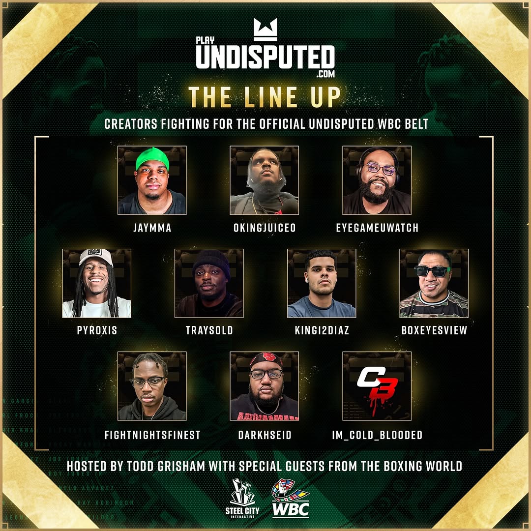 Boxing Meets Esports: Undisputed & WBC Creator League Finals Coming to ...